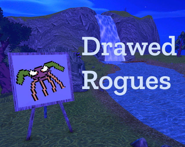 Force Field draw spell - Drawn Rogues by Zulhuky