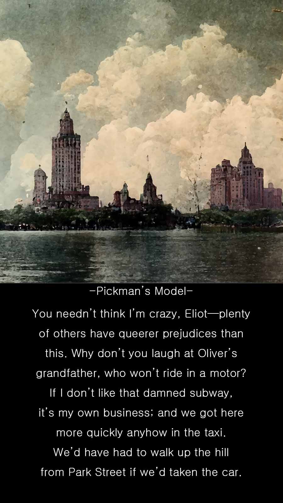 5-H. P. Lovecraft-Pickman’s Model by shecaliph