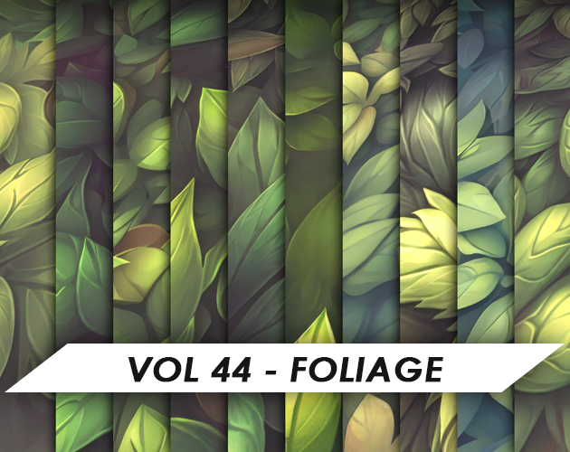 Stylized Textures - Vol 44 - Foliage by oleekconder