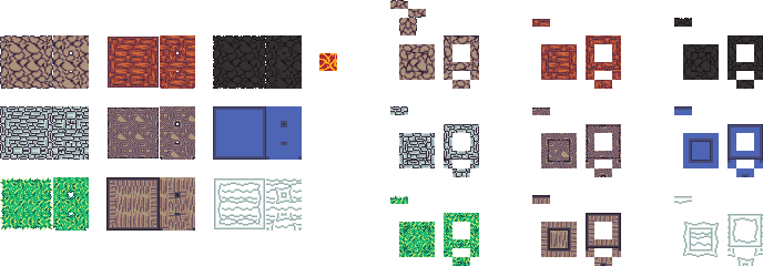 Tilemaps (Top Down view) by Tlacoatl
