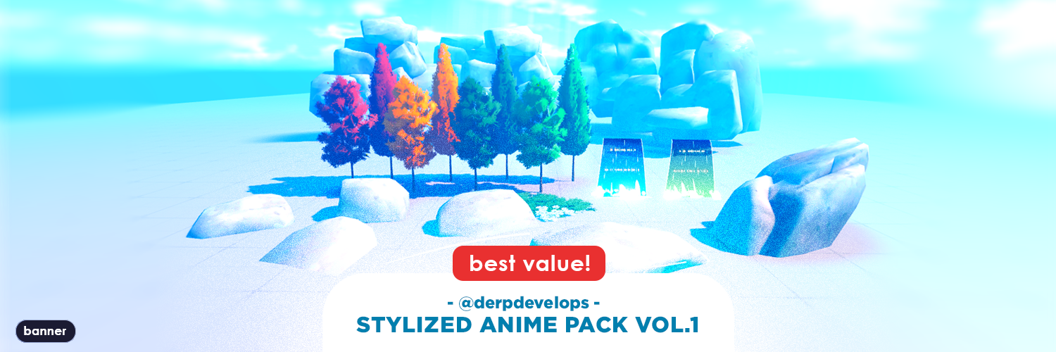 [Update 2] Mega Stylized Anime Pack Vol. 1 by Derp