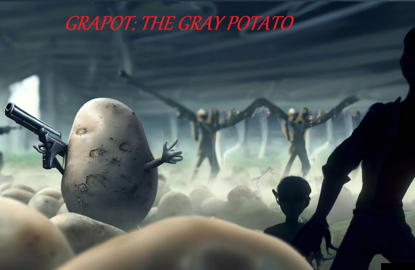 Grapot: The gray potato by nicode_studio