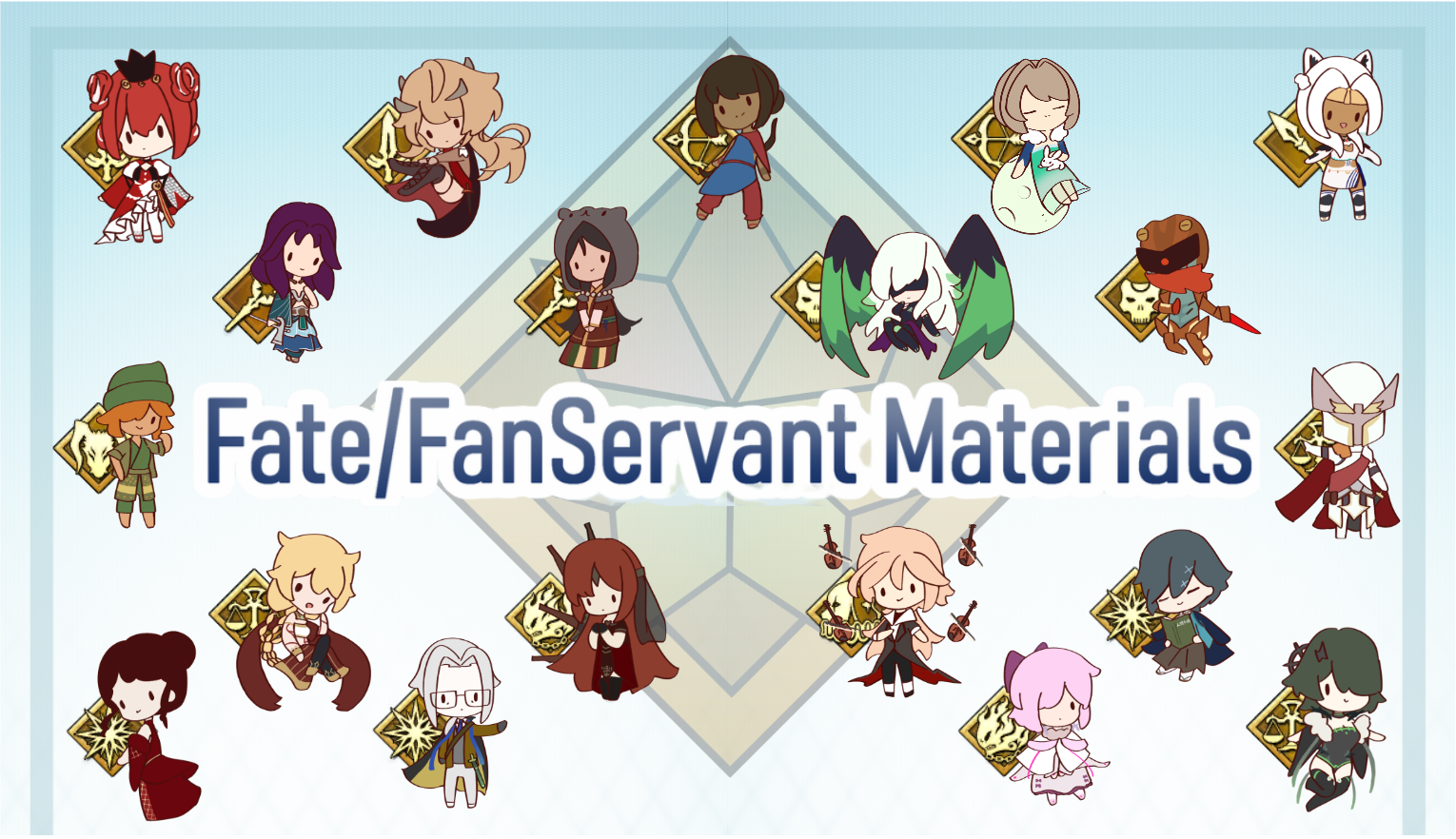 FanServant Materials II (Zine) by Commander_Nighthawk_Raven