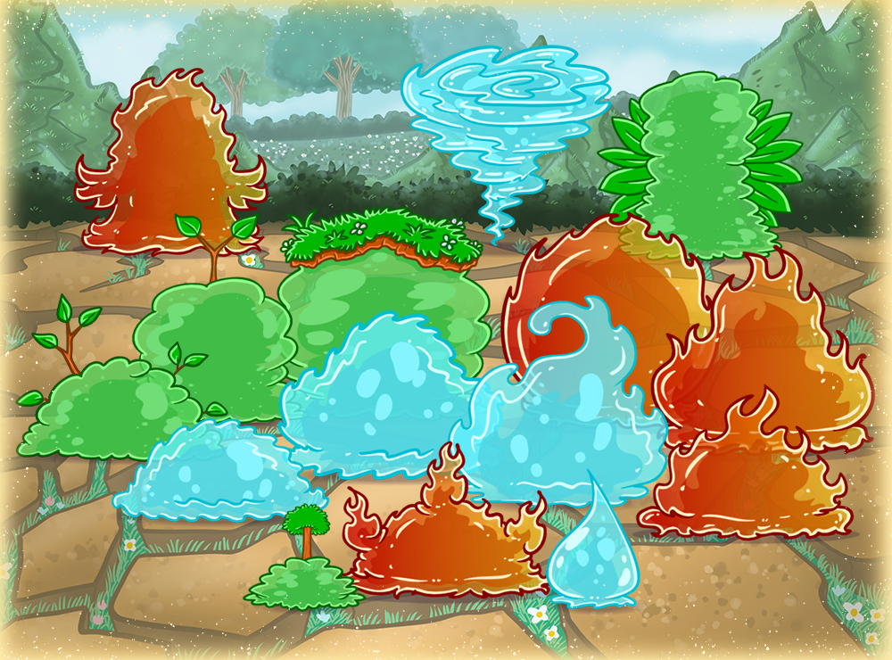 Static RPG Elemental Slime Pack by Moose n' Stoat