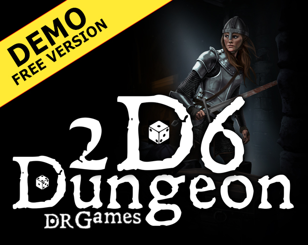 2D6 Dungeon Demo - A Solo Dungeon Crawler by DR Games