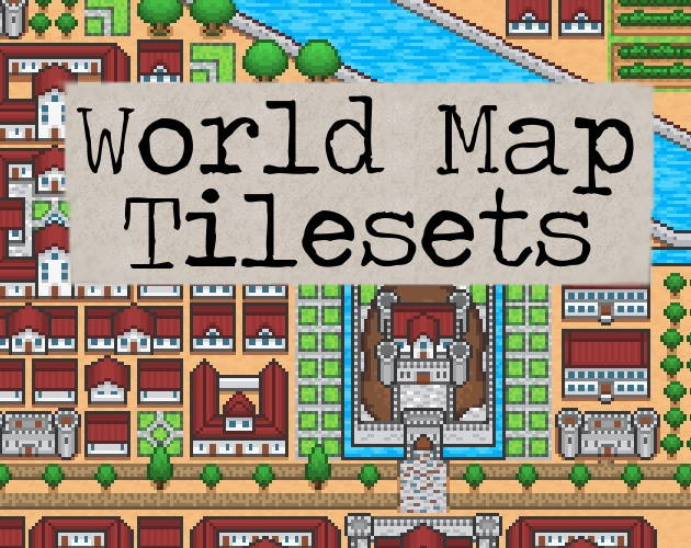 Overworld Map Tilesets by El Espriteador