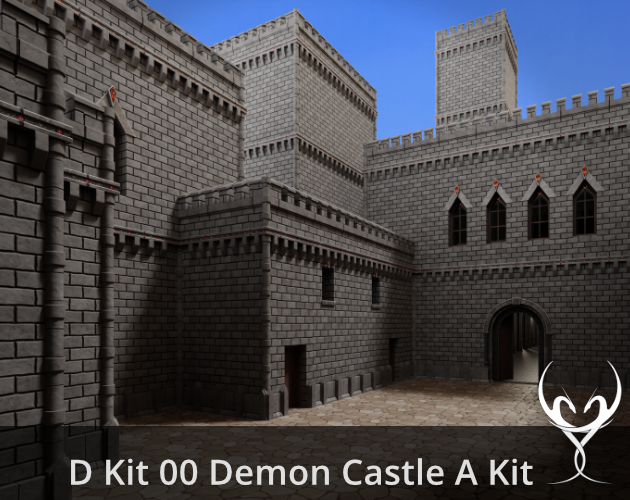 D Kit 00 Demon Castle Architecture Kit by DuoDraconis