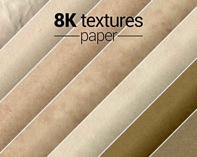 8K UHD Textures: Paper by moxica