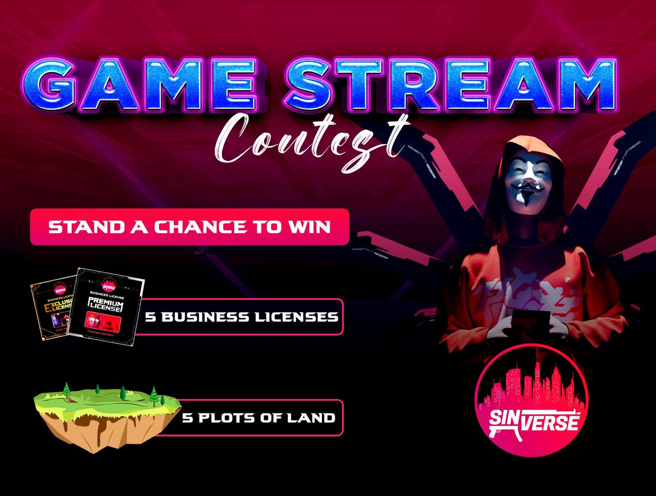 📣 SinVerse Game Stream Contest! 📣 - itch.io