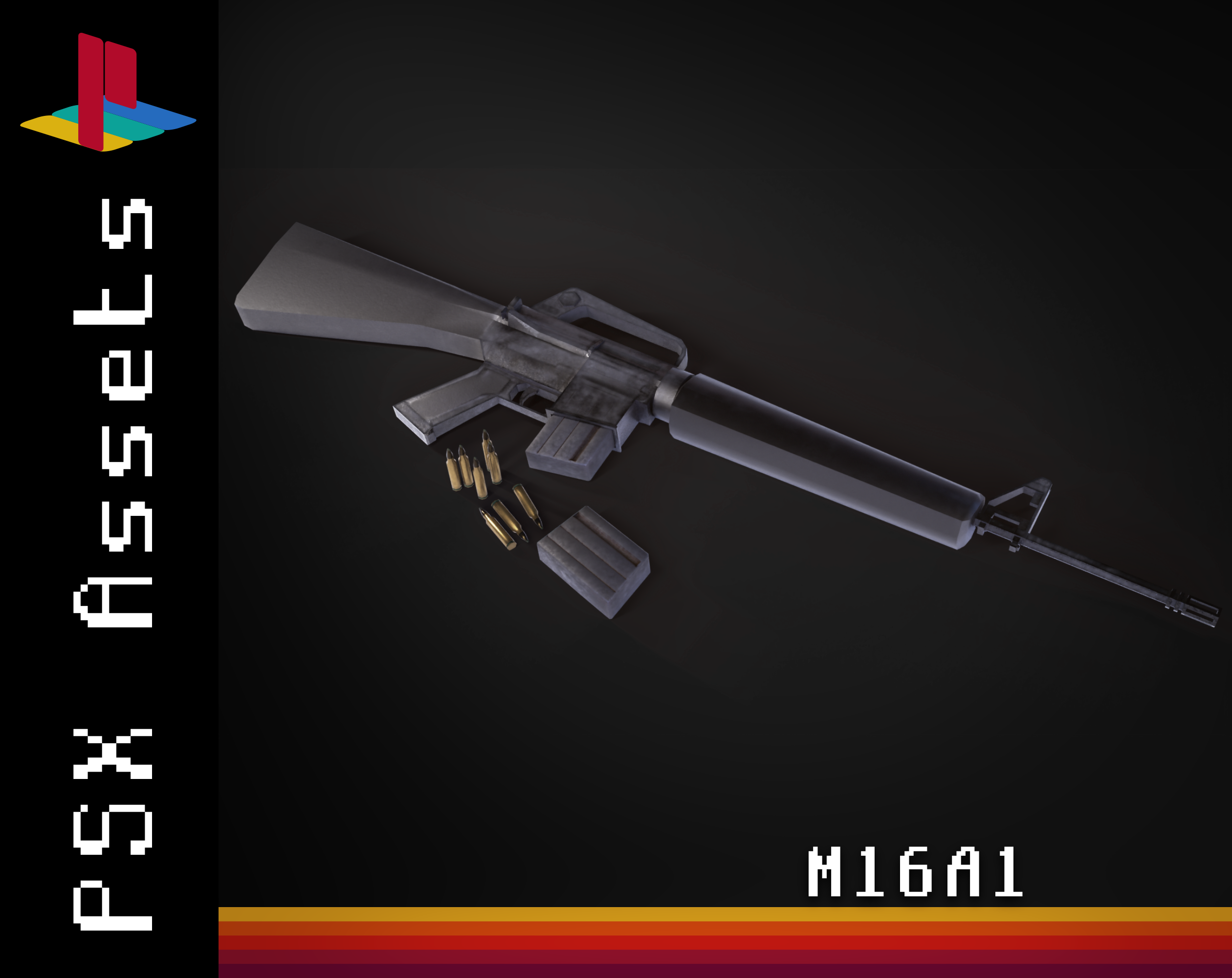PSX Asset - M16A1 by rbarongr