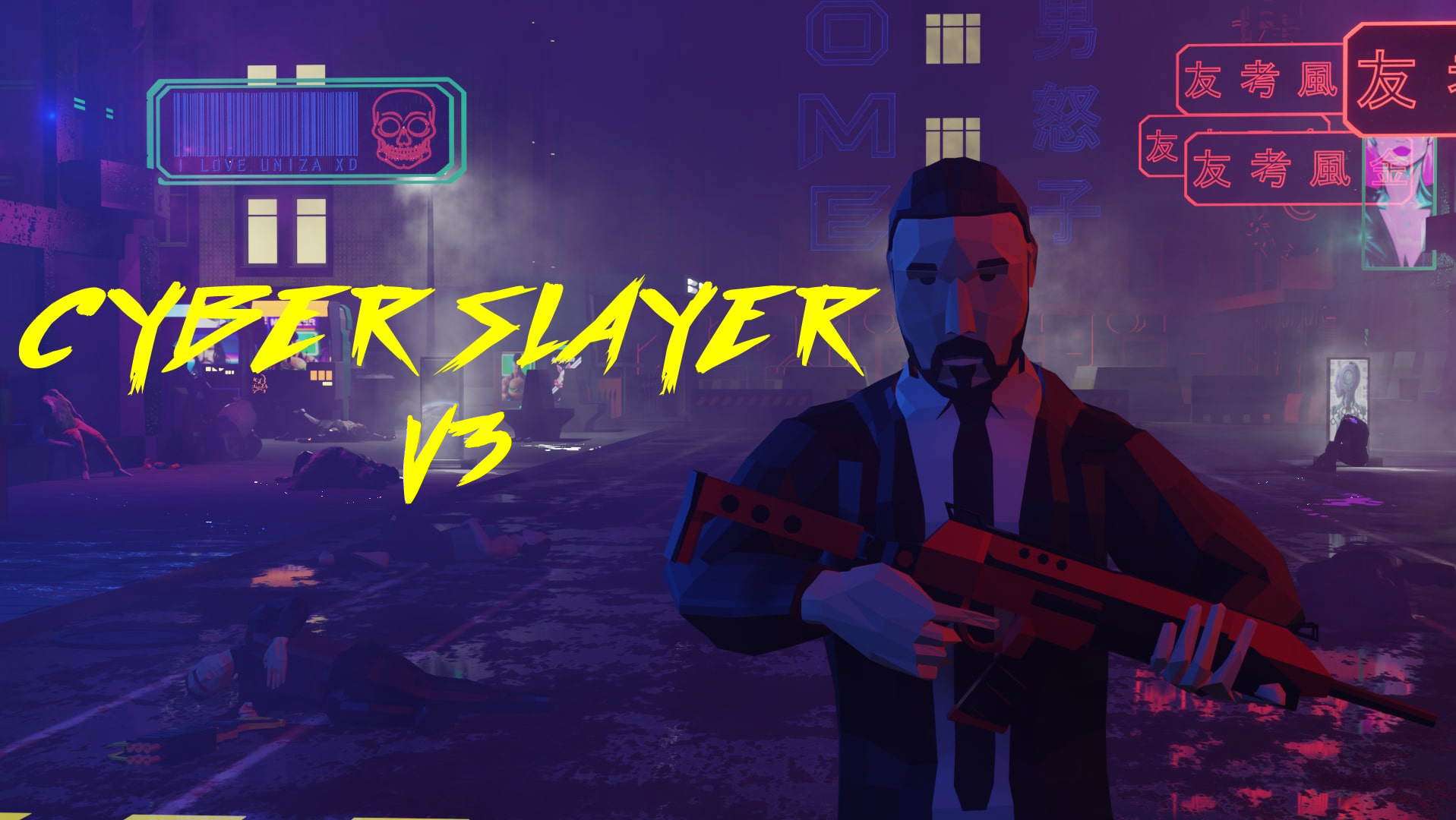 Cyber Slayer v3 Update - Cyber Slayer by adyian, Lukk_as, Gamedev UNIZA
