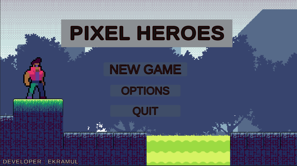 PIXEL HEROES by EKRAMUL