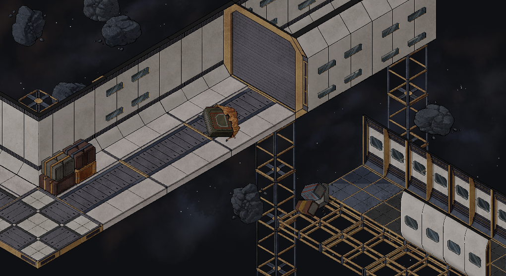 Isometric Battlefield :: Gloria Station by Starlight Furnace