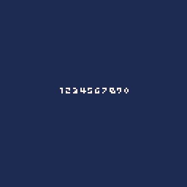 Small Pixel Numbers by deathsythe