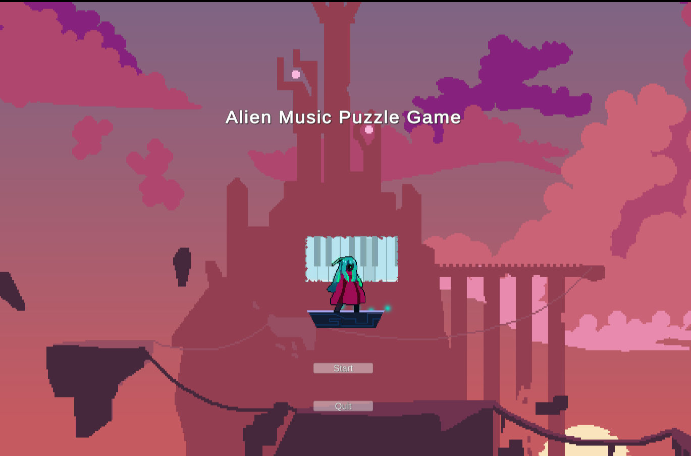 Alien Music Puzzle Game by Vitor Rossini