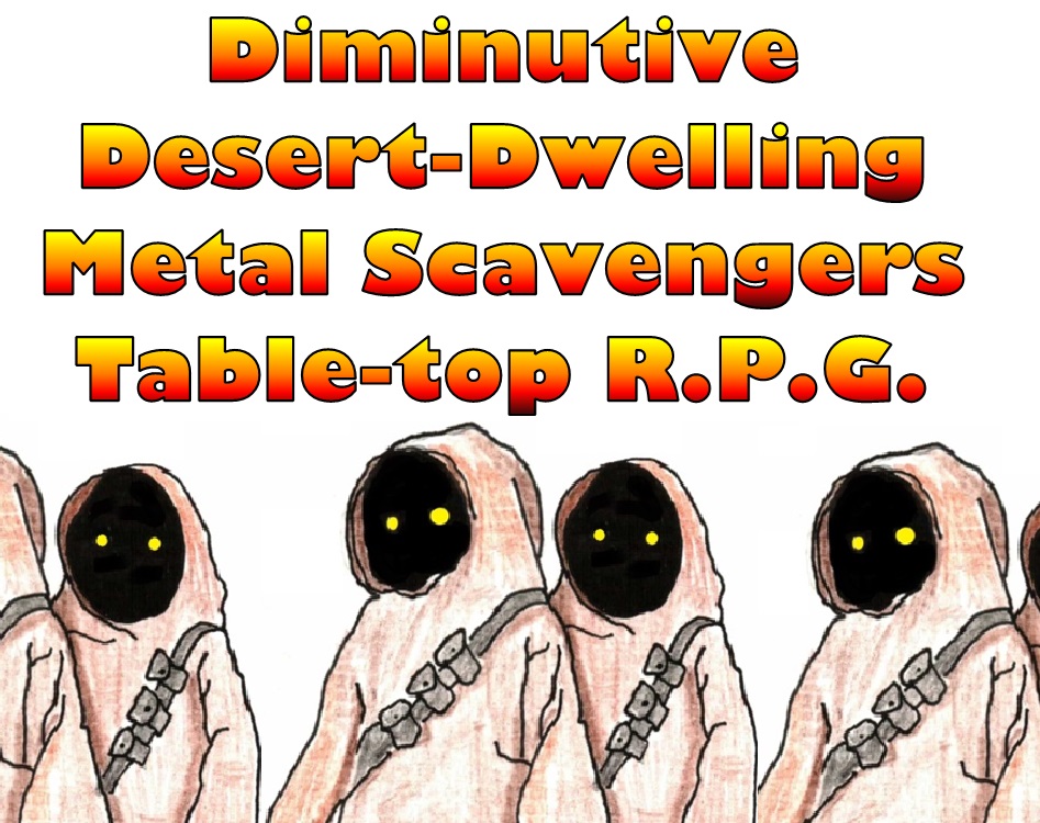 Diminutive Desert-Dwelling Metal Scavengers RPG by Sinister Ornament
