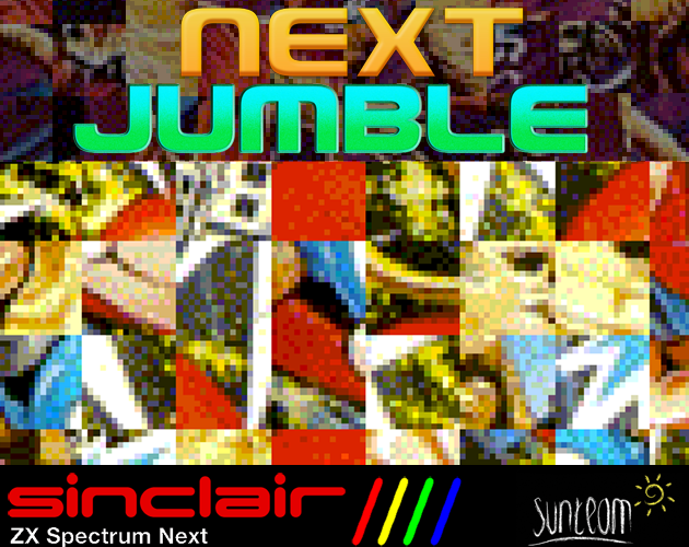Next Jumble (ZX Spectrum Next) by sunteam
