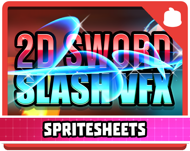2D Sword Slash VFX - Spritesheets by CartoonCoffee