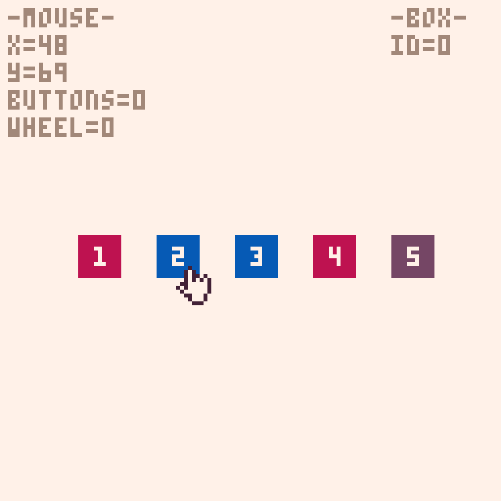 PICO-8 Mouse by José Aular