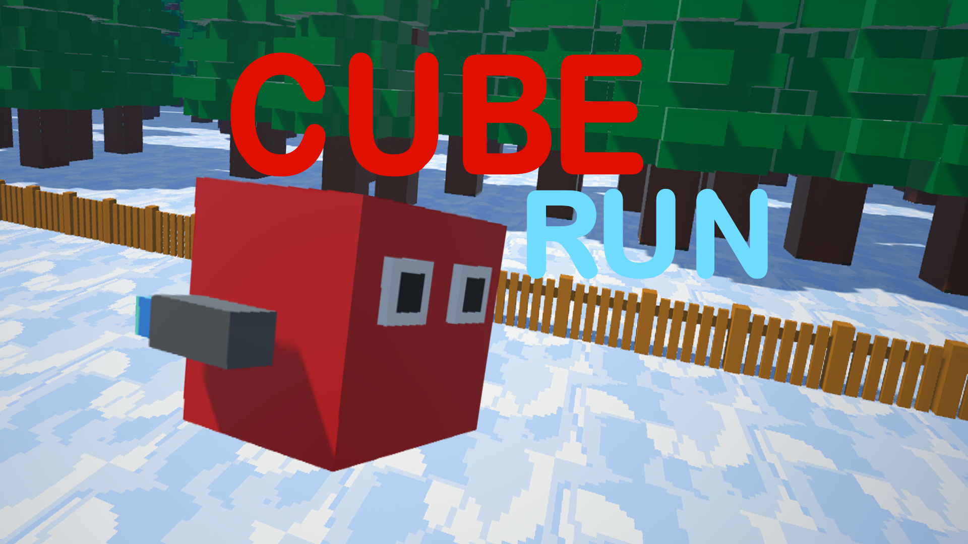 Cube Run By Fireplace Raccoon