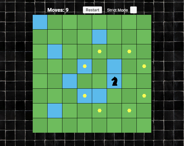 Knight's Tour Challenge by Oneiroz