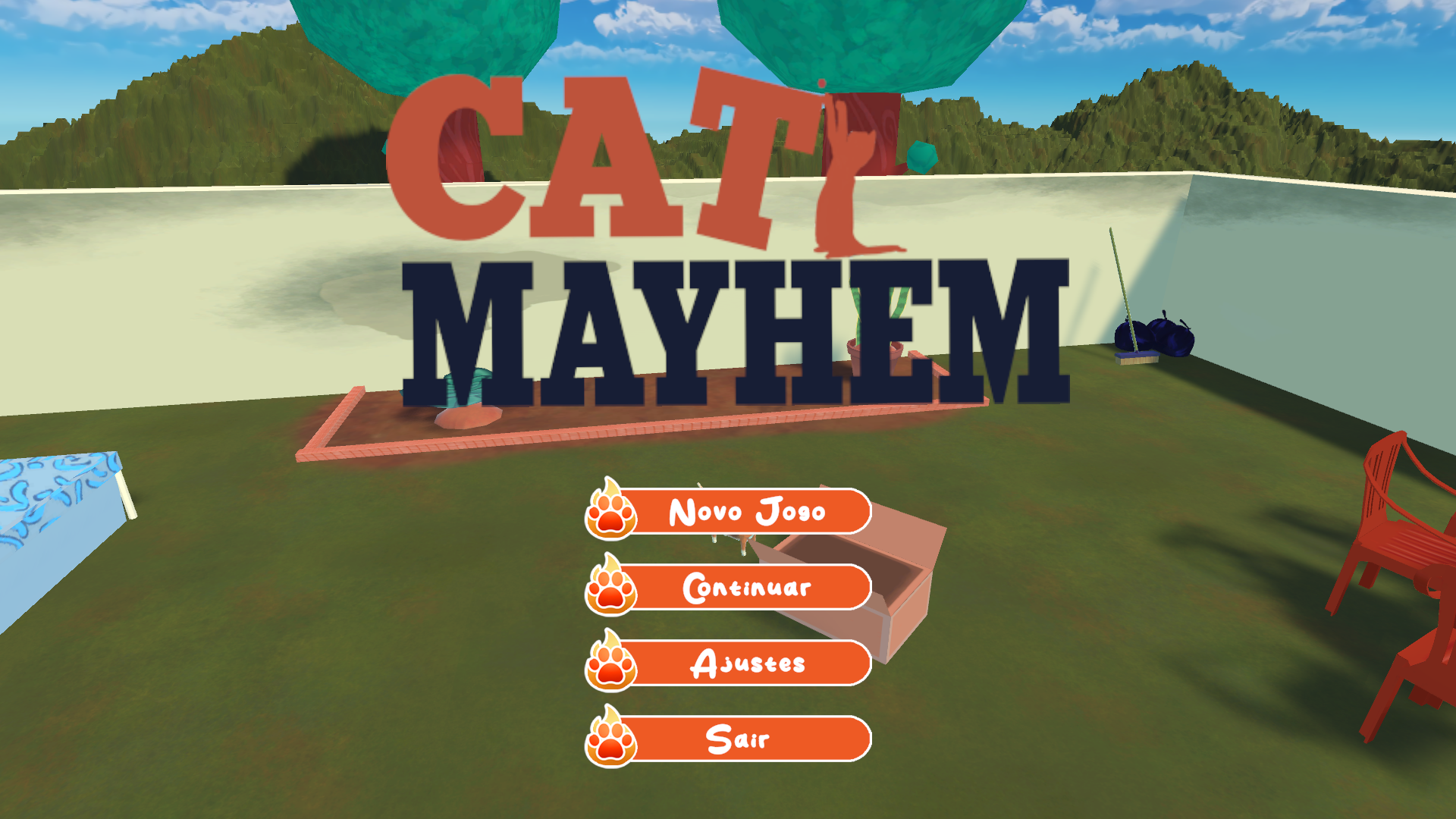 Cat Mayhem by Igor Flores, BlueGirlDev, Allan_vs