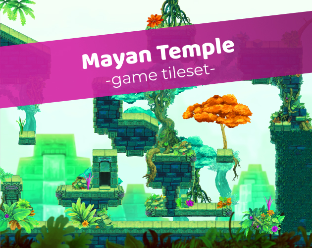 Mayan Temple - Game Tileset by ludicarts
