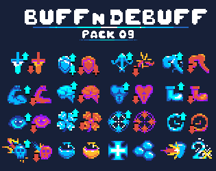 Buff n Debuff VFX pack 09 by pimen