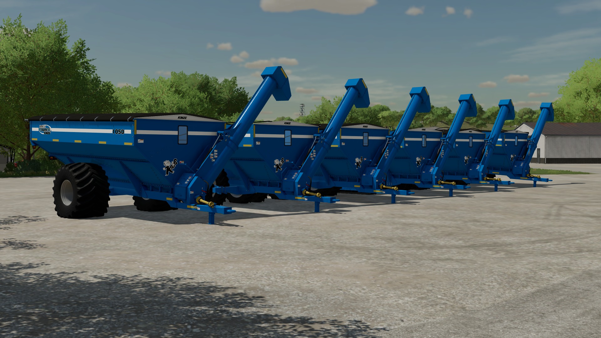 Kinze 850/1050 Grain Carts by Rafter E