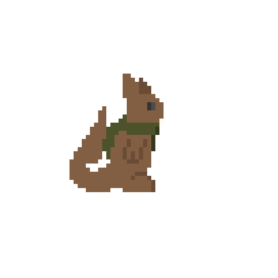 A pixel squirrel for your game by OMEGA
