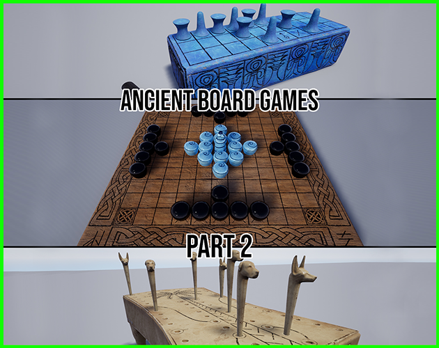 [UE4/5] Ancient Board Games - Part 2 by 3DC_DanieleCalvi