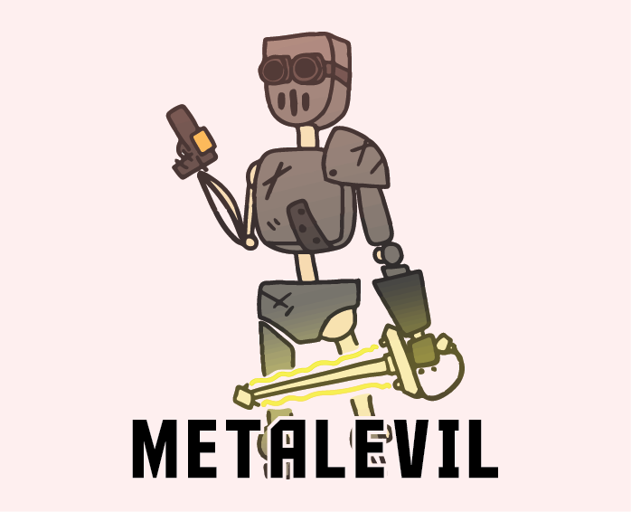 Metalevil by Lil' Elephant Studios