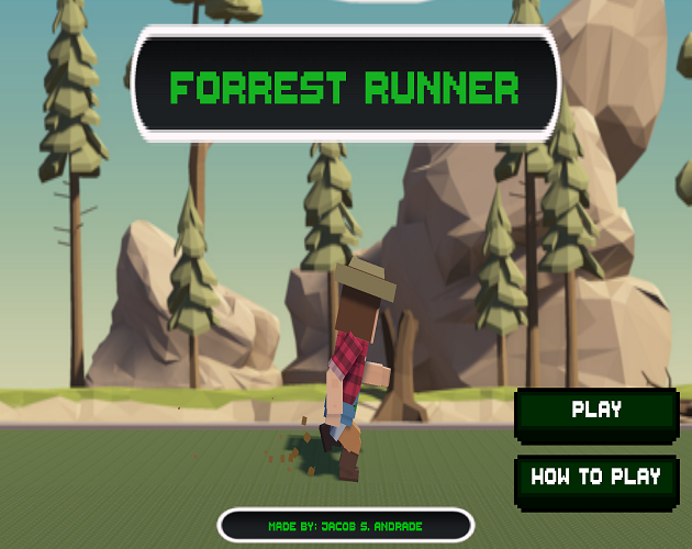 Forrest Runner by Jacob 'Saltimus' Andrade