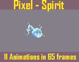 Pixel Spirit - Animated (Size~32X24) by Akoro