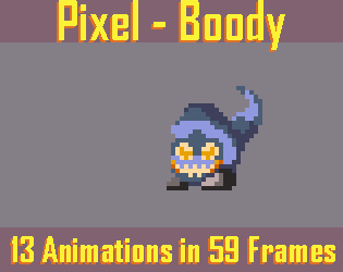 Pixel Boody - Animated (Size~32X24) by Akoro