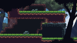 Tileset Forest 16x16 by Black Cat Studio