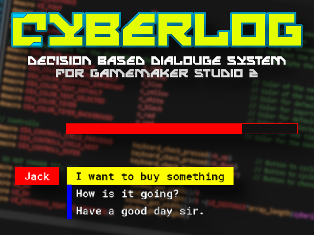 Cyberlog - decision based dialouge engine by Enreeper