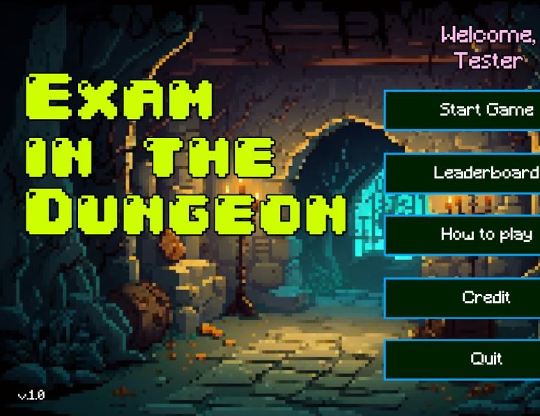 Exam in the Dungeon by Weloyus for Druid Mechanics - Game Jam 1 - itch.io