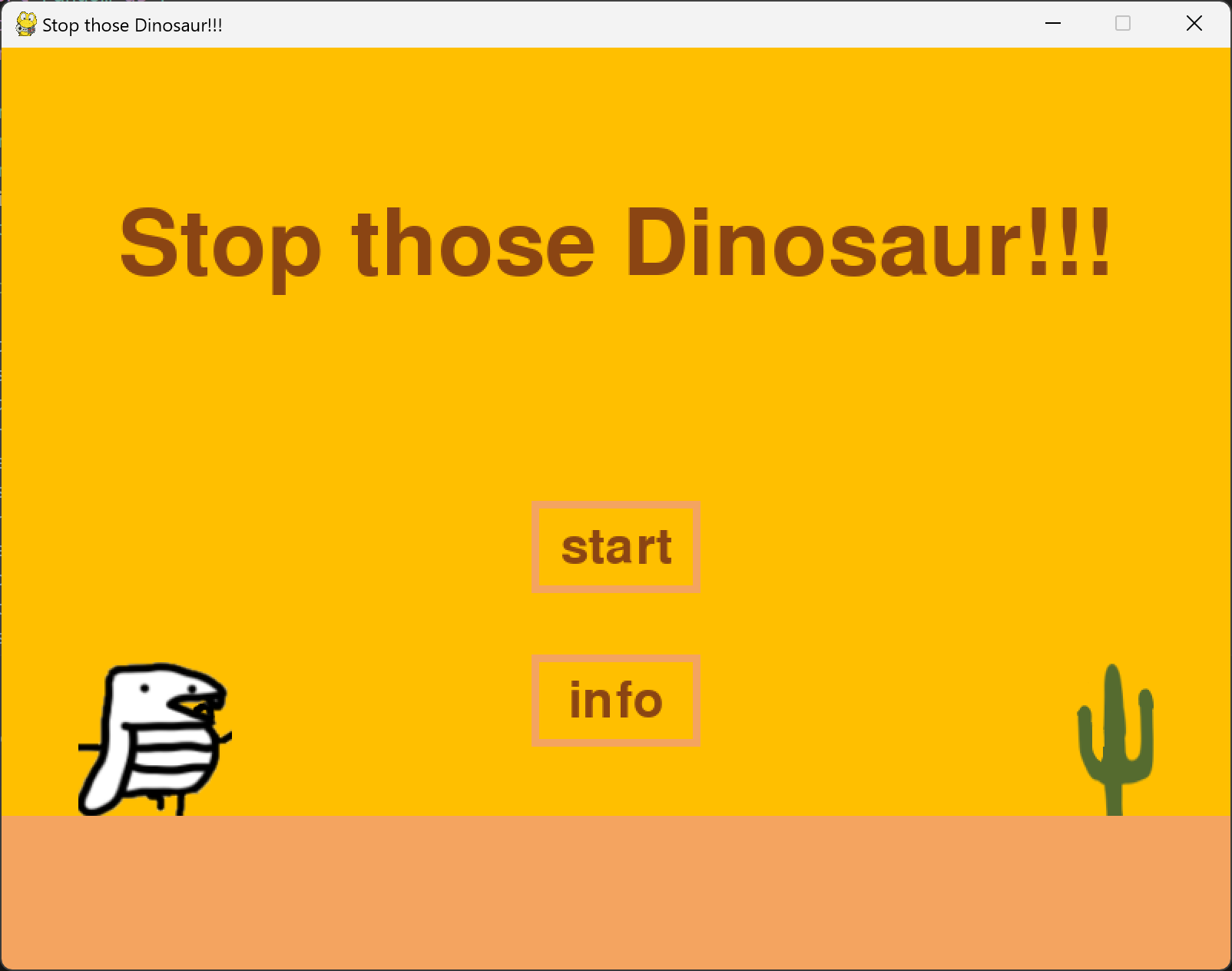 Stop those dinosaur!! by happpycorn