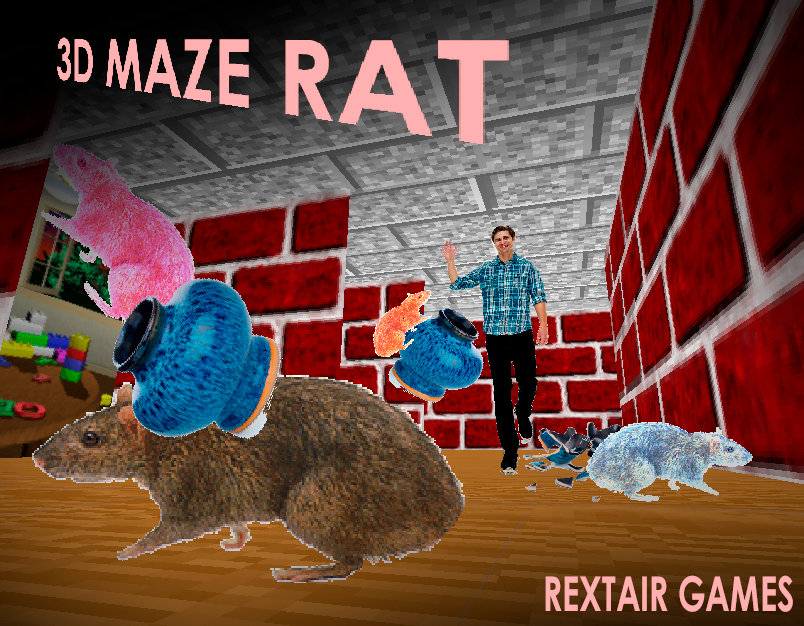 3D MAZE RAT by Rextair games for GMTK Game Jam 2023 - itch.io
