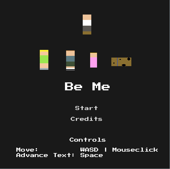 Be Me by SockSteve for GMTK Game Jam 2023 - itch.io