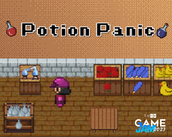 Potion Panic by Lunasticks, Drion for GMTK Game Jam 2023 - itch.io