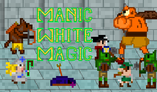 Manic White Magic by kanaradas, Syeblaze
