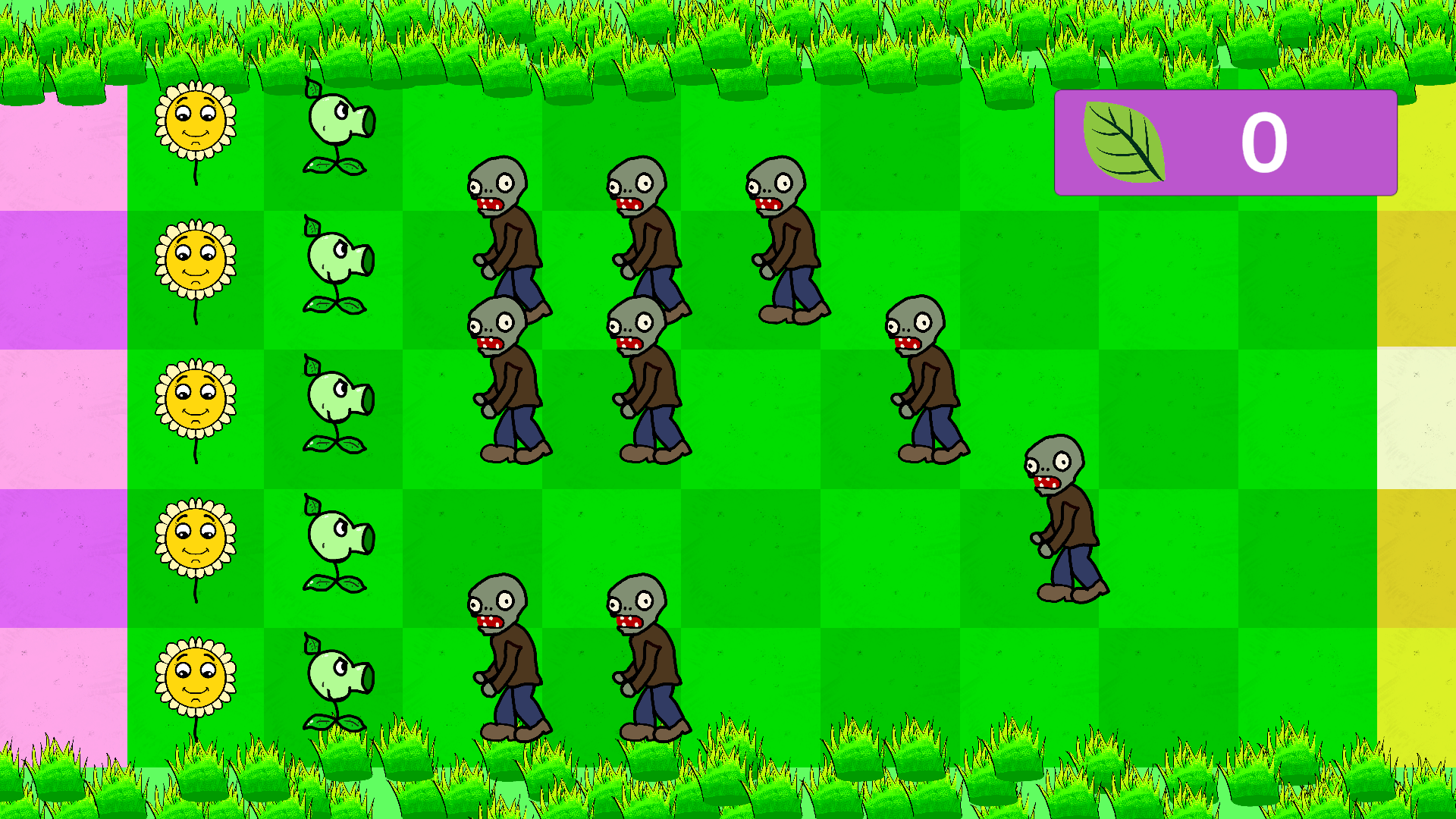Zombies vs Plants by TACS - Totally Accurate Coding Simulator for GMTK Game Jam 2023 - itch.io