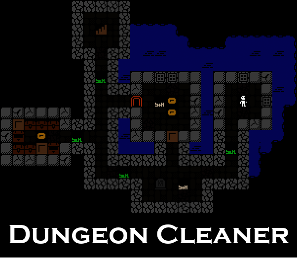 GMTK 2023 - Dungeon Cleaner by Cybrandir for GMTK Game Jam 2023 - itch.io