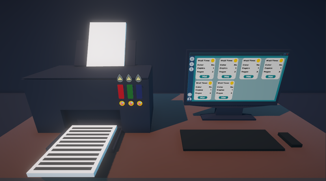 Printer Game by RenatoGamer