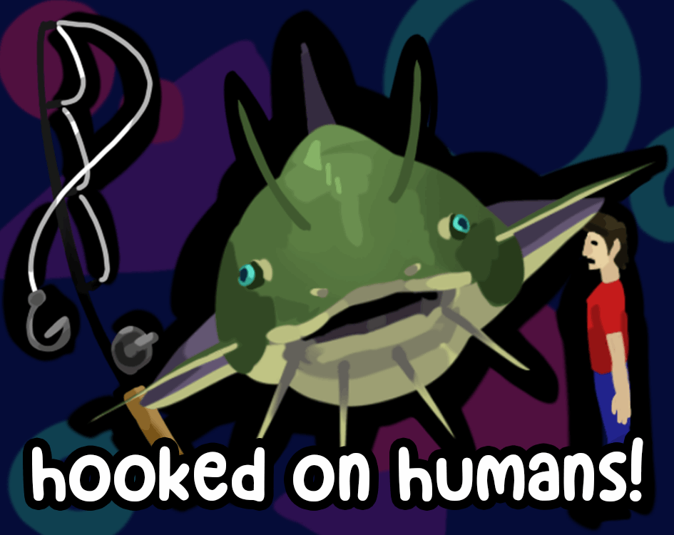 Hooked on Humans by ElanMakesGames, NortWare for GMTK Game Jam 2023 ...