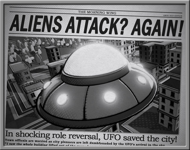 Aliens Attack? Again! by JustWinginIt, hunnilou for GMTK Game Jam 2023 ...