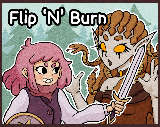 Flip 'N' Burn by CardboardCat, KeaneWa, MokkaQuill