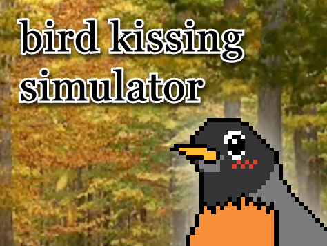 bird kissing simulator by kuribirdie